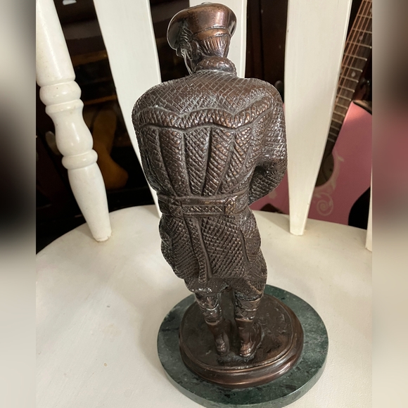 J. Daste | Art | Vintage Jdaste Golfer Bronze Statue | Poshmark